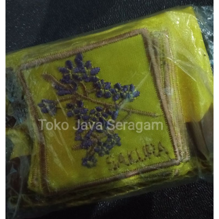 Jual Bet 1 Set Tanda Regu & Bendera Bunga Buah Tumbuhan Pramuka Putri ...