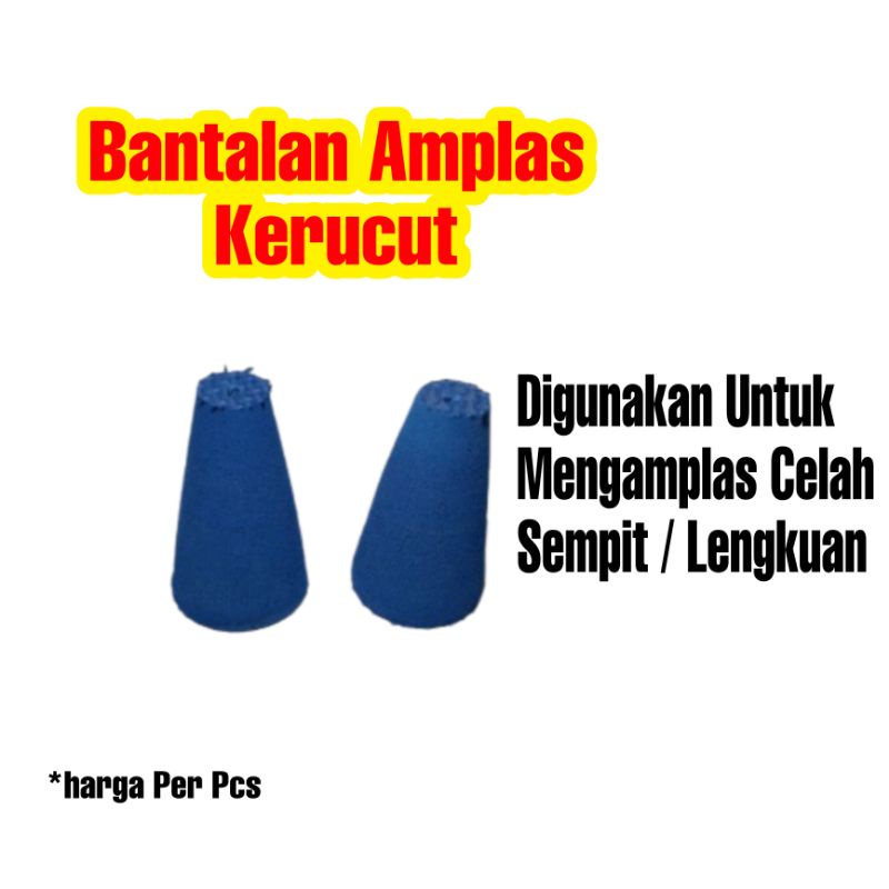Jual BANTALAN AMPLAS KERUCUT SPON KERUCUT KRUCUT | Shopee Indonesia