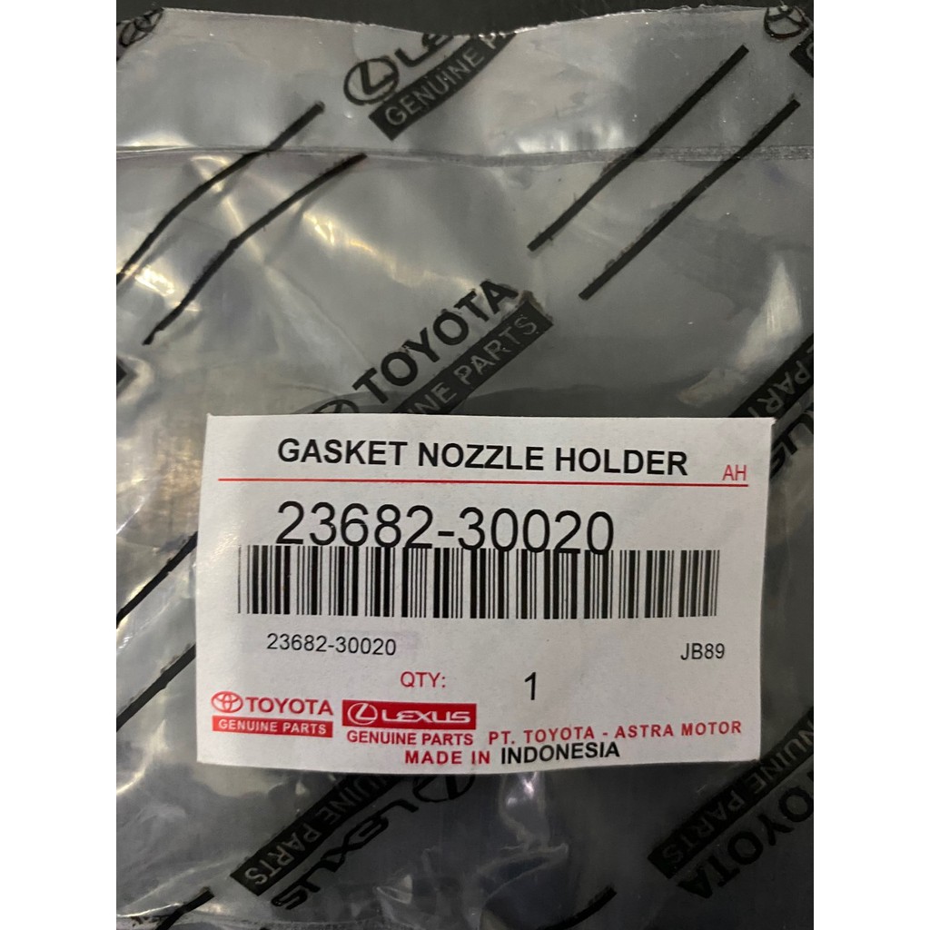 Jual seal nozzel atas injector Hilux Fortuner Innova diesel 1set 4pcs ...