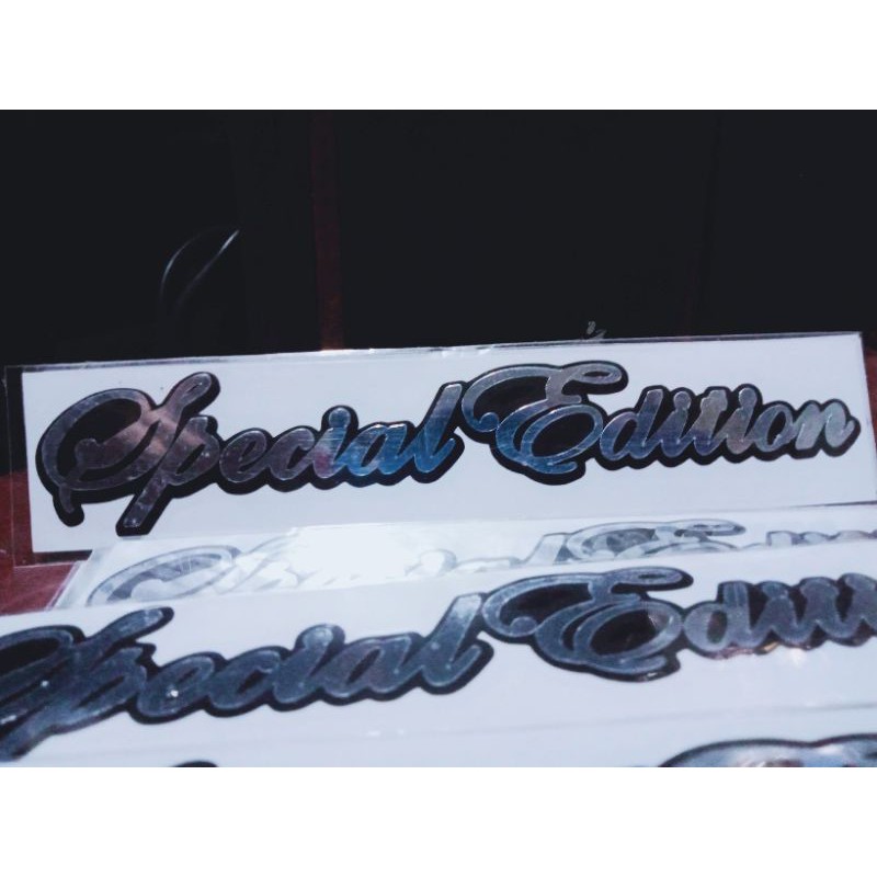 Jual cutting sticker SPECIAL EDITION | Shopee Indonesia