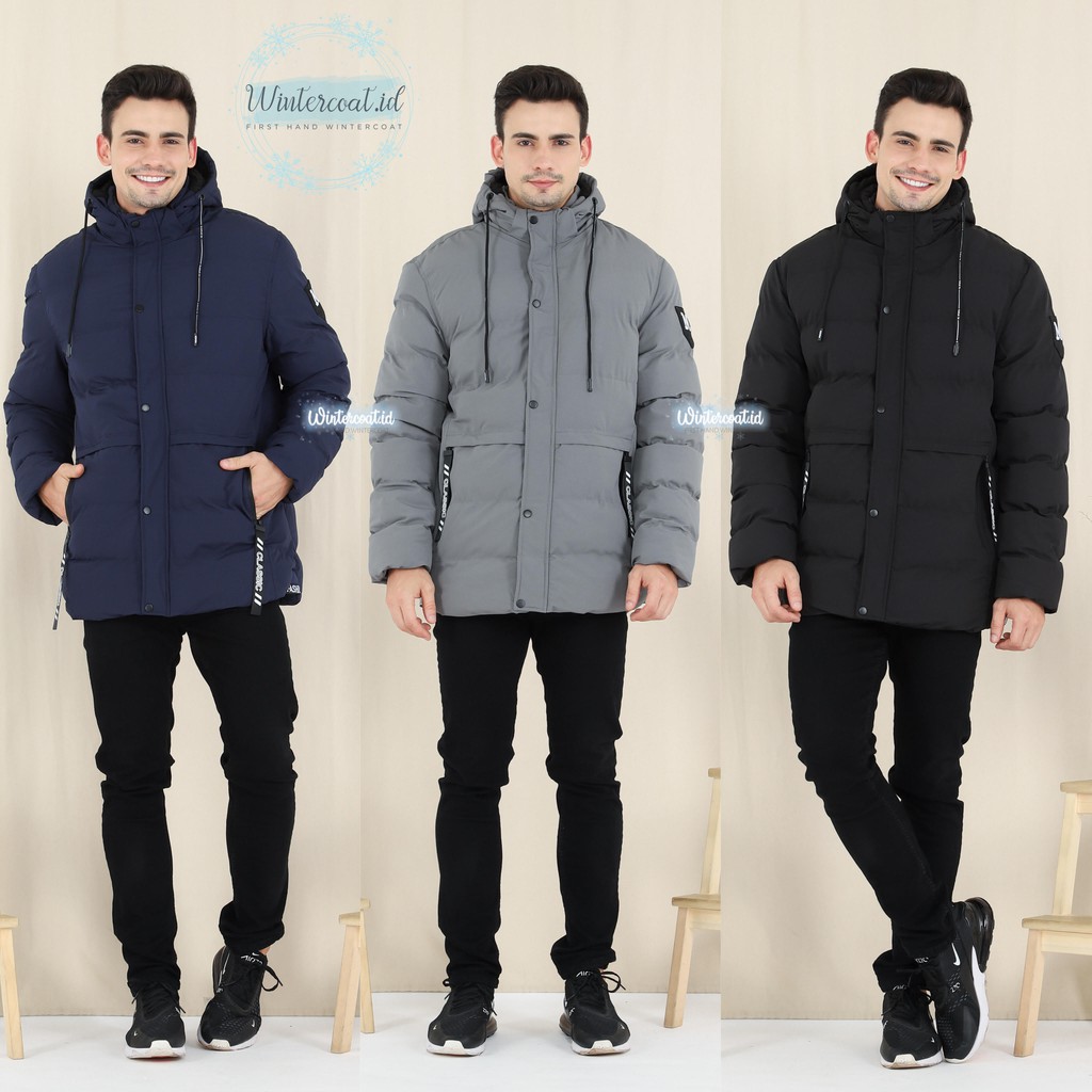 Jual JEROME Winter coat men jaket gunung pria import hangat big size ...