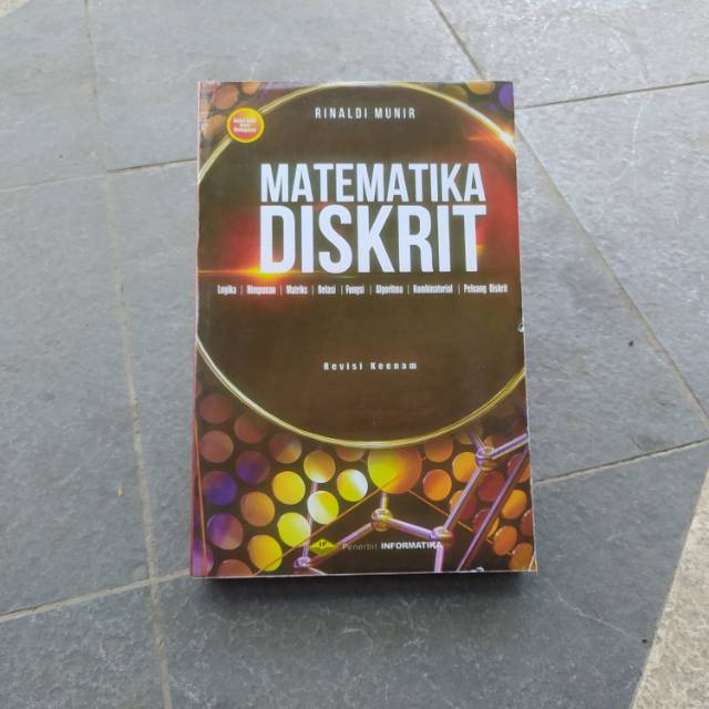 Jual MATEMATIKA DISKRIT BY RINALDI MUNIR | Shopee Indonesia