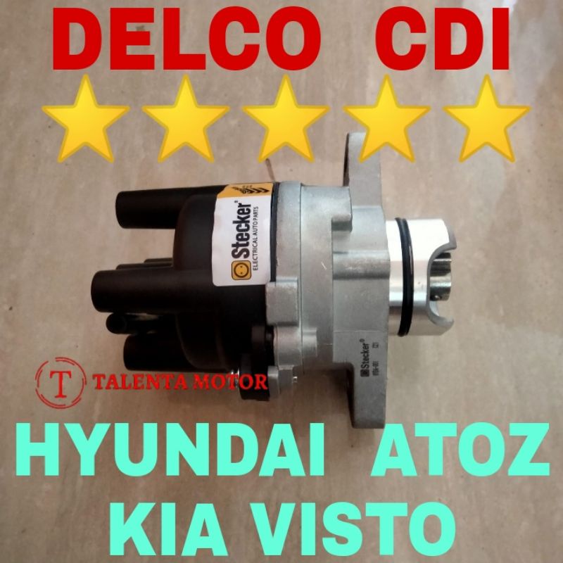 Jual BERGARANSI. DELCO CDI KIA VISTO HYUNDAI ATOZ 1.0 / 1.1 DISTRIBUTOR ...