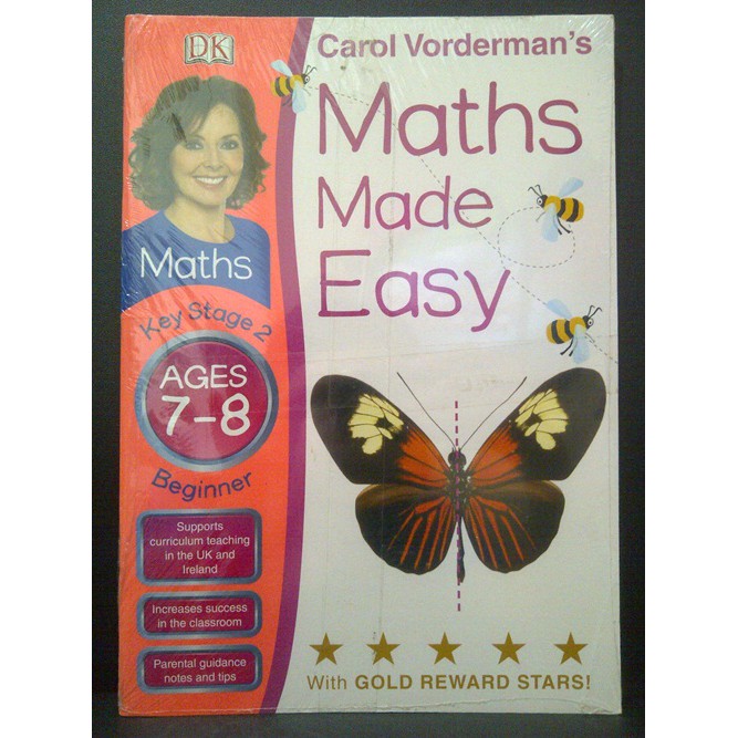 Jual Buku Import Carol Vordermans Maths Made Easy KS2 Key Stage 2 Ages ...