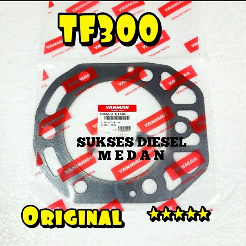 Jual TF300 TF 300 TF-300 Gasket Cylinder Head Paking Kop Deksel Mesin ...