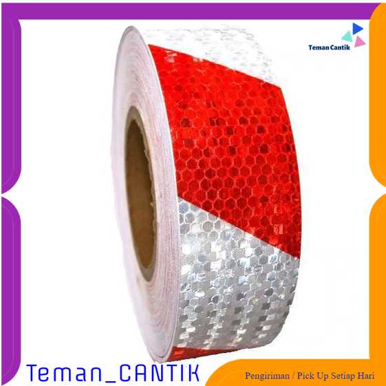 Jual TC-HA1 TaffPACK Car Reflective Sticker Warning Strip Tape Two ...