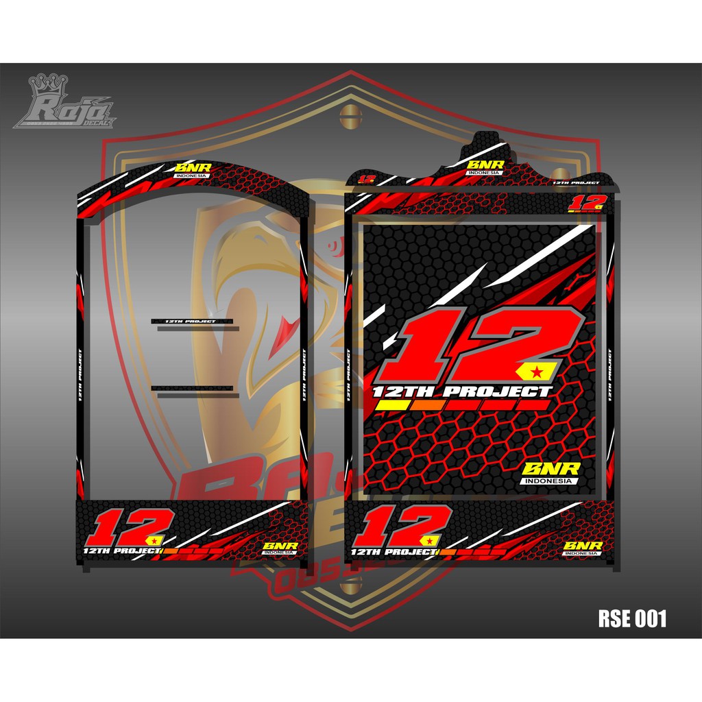 Jual Sticker Sangkar Kotak, Ebod, BnR, Kosan, Tema BnR12ThProject ...