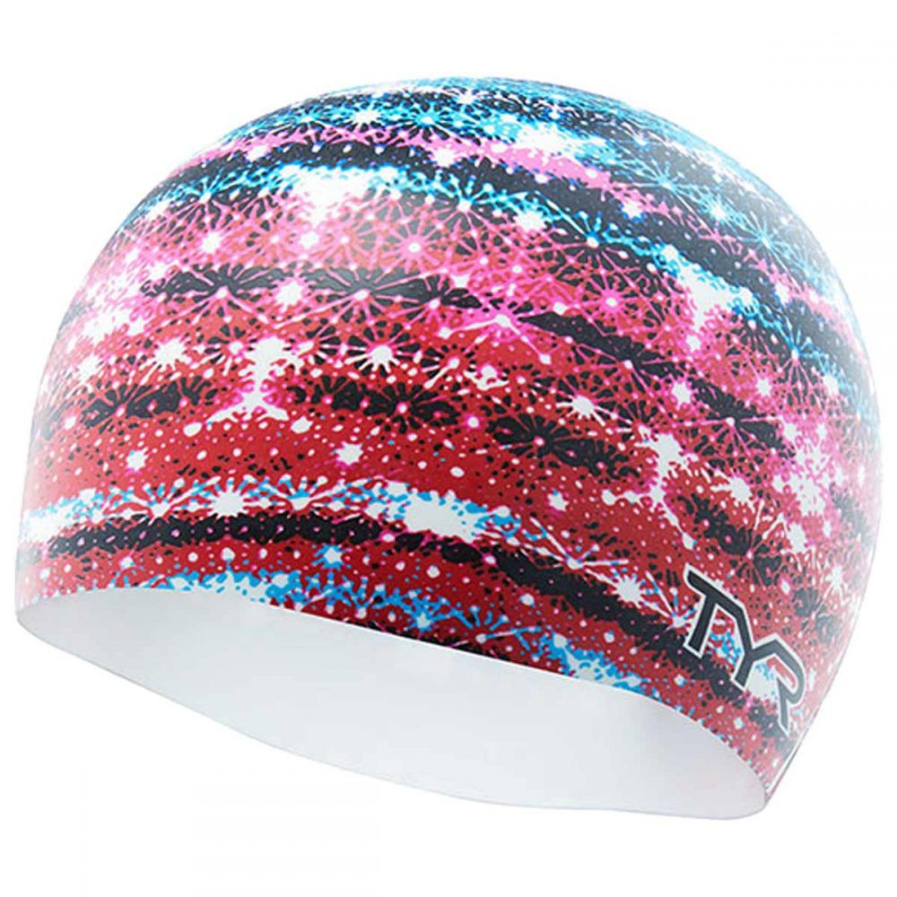 Jual Topi/Cap Renang TYR Graphic silicone cap | Shopee Indonesia