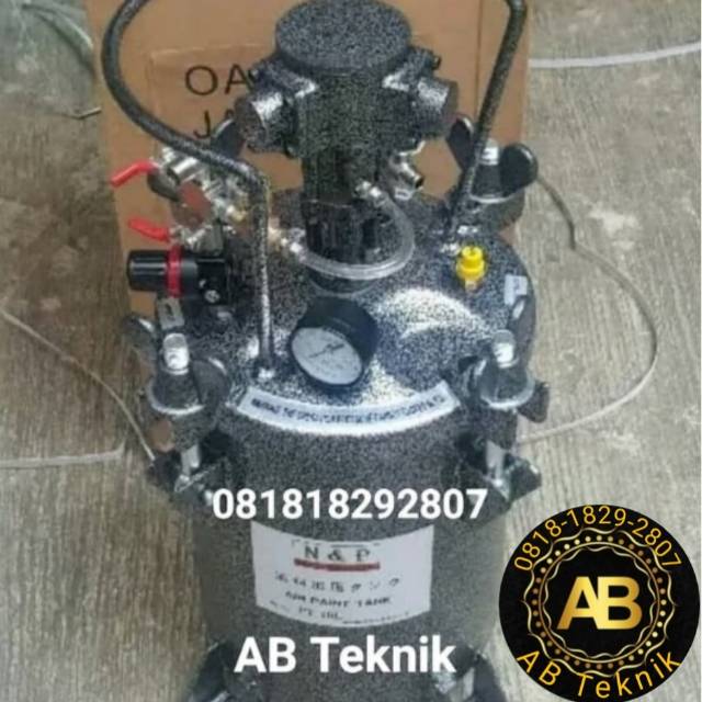 Jual Paint POT Alat Pengaduk Cat N & P - Paint Tank PT- 20 Liter ...