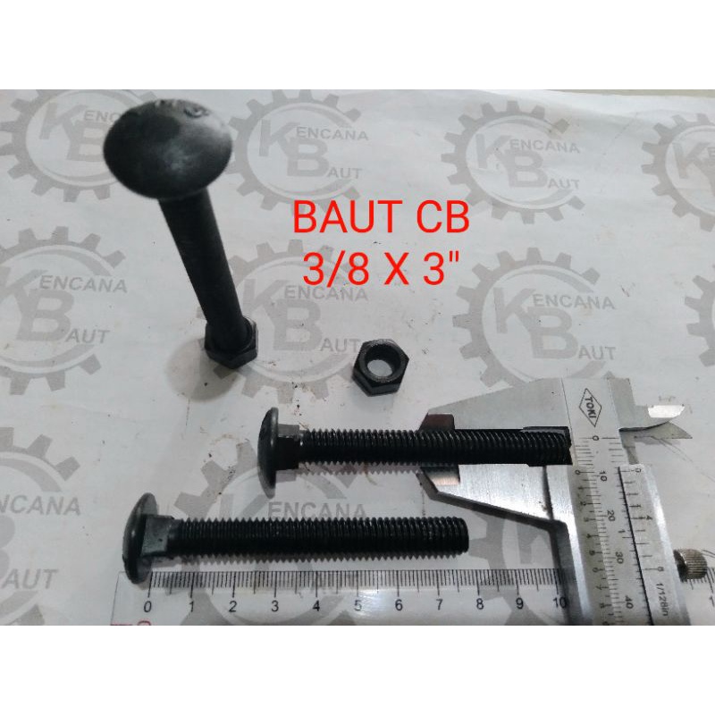 Jual BAUT CB 3/8 X 3" / BAUT PAYUNG / BAUT PAGAR / BUMPER/ BAK | Shopee ...