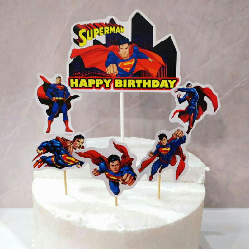 Jual topper toper hiasan kue cake ulang tahun happy birthday karakter ...