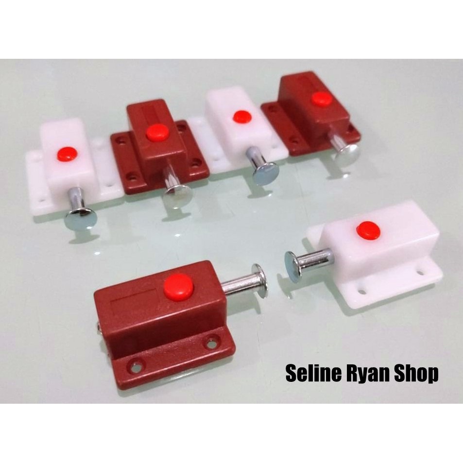 Jual Gerendel Tekan Grendel Tekan Slot Selot Pintu Otomatis | Shopee ...