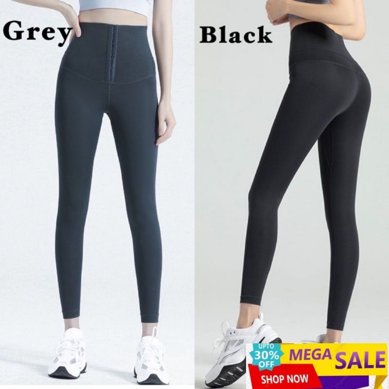 Jual Celana Legging Korset High waist Wanita/Celana Olahraga/Gym ...
