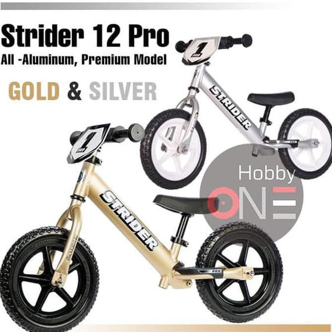 Jual Strider 12 Sport Pro Silver Gold 10Th Anniversary Edition | Shopee ...