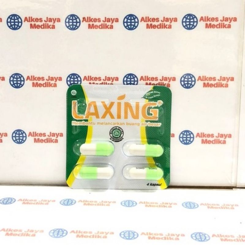 Jual Laxing strip isi 10 kapsul dan isi 4 kapsul pelancar bab | Shopee ...