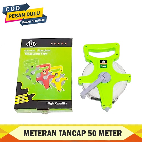 Jual METERAN TANCAP 50 METER / METERAN ROLL GULUNG 50 METER / METERAN ...