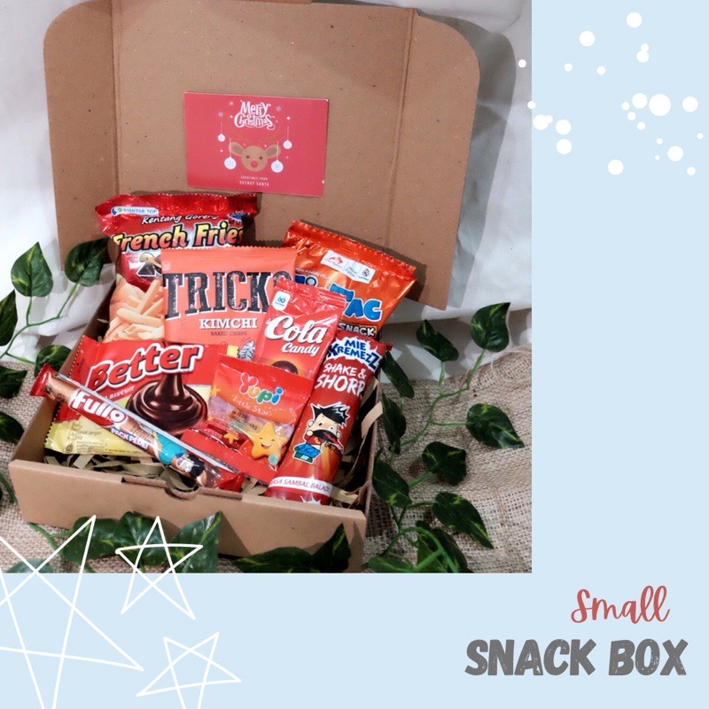 Jual SNACK BOX/SMALL SNACK BOX/GIFT BOX ULTAH WISUDA | Shopee Indonesia