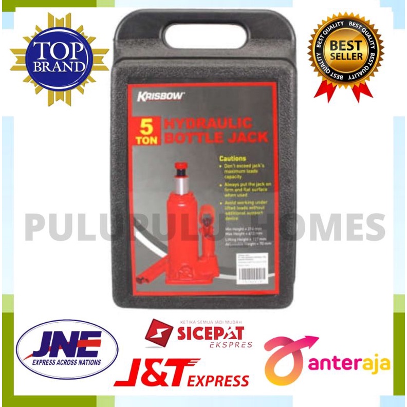 Jual Krisbow dongkrak mobil 5 ton / dongkrak mobil / dongkrak botol ...