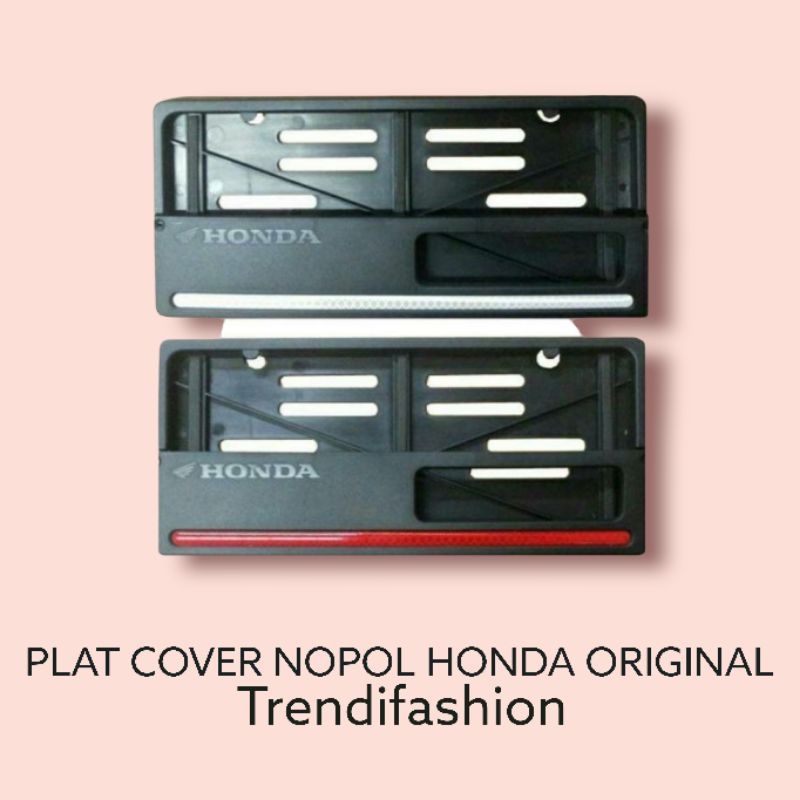 Jual Cover Plat Nomor Tempat plat nomor Motor Original Honda By TF ...