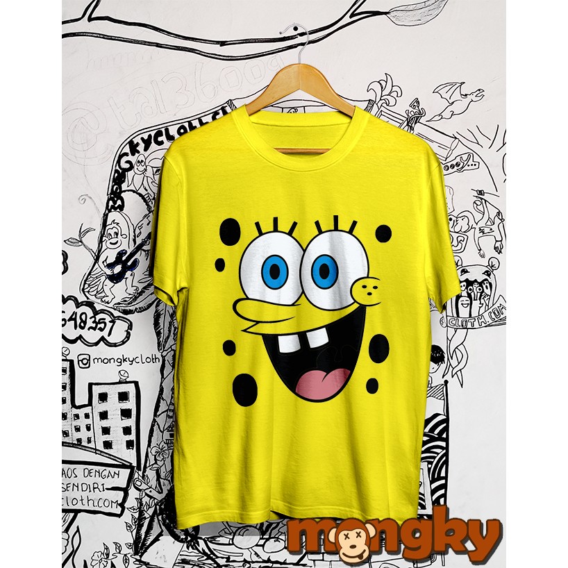 Jual Baju Kaos SPONGEBOB Keren | Shopee Indonesia