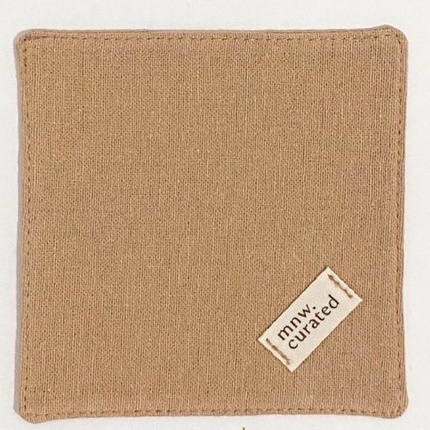 Jual Color Block Linen Coaster by mnw.curated (alas gelas / tatakan ...