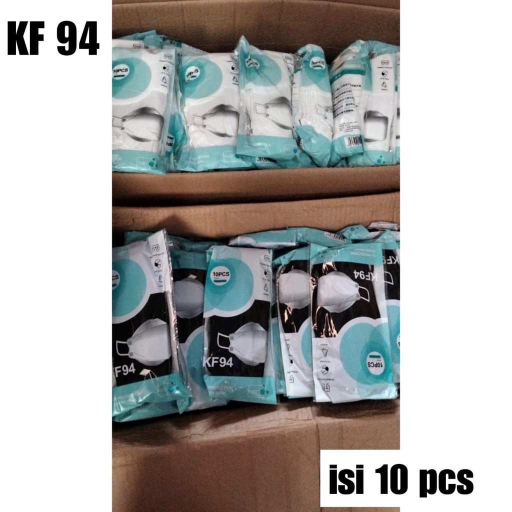 Jual MASKER KF 94 (4 ply isi 10 pcs) | Shopee Indonesia