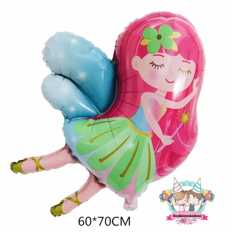 Jual WINDBLOWN BALON FOIL FAIRY GOD MOTHER BIRTHDAY HBD PRINCESS / PERI ...