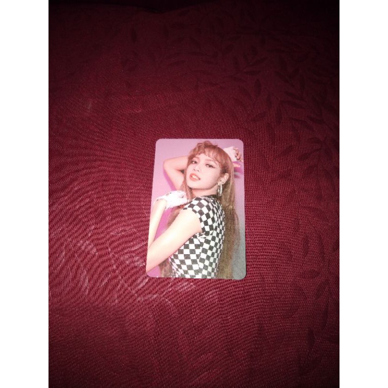 Jual PHOTOCARD OFFICIAL BLACKPINK LISA SQUARE UP | Shopee Indonesia