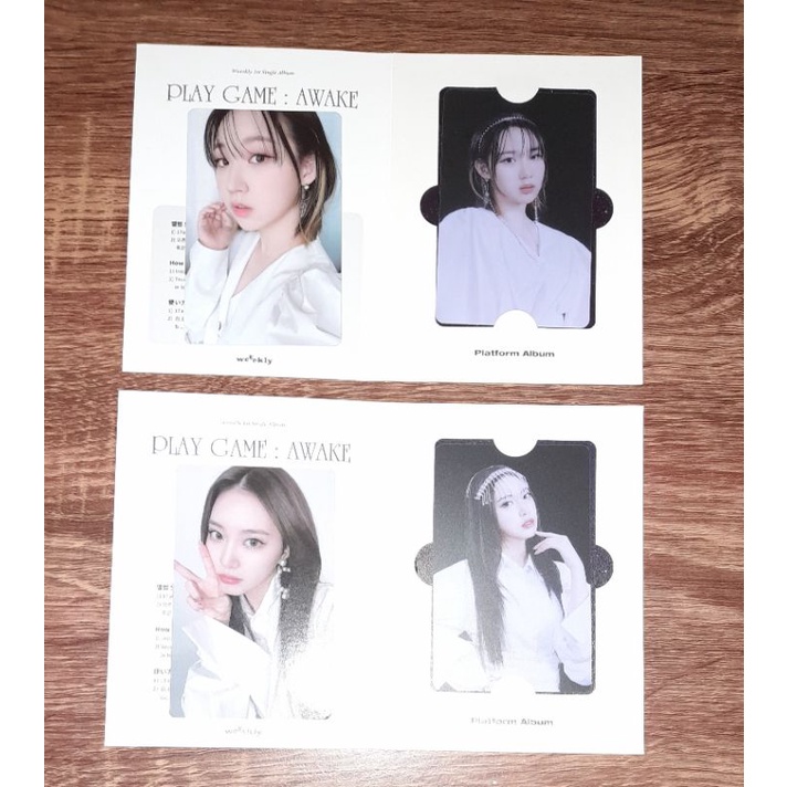 Jual WEEEKLY PLAY GAME AWAKE ALBUM OFFICIAL [ZOA SET & JIYOON SET] | Shopee Indonesia