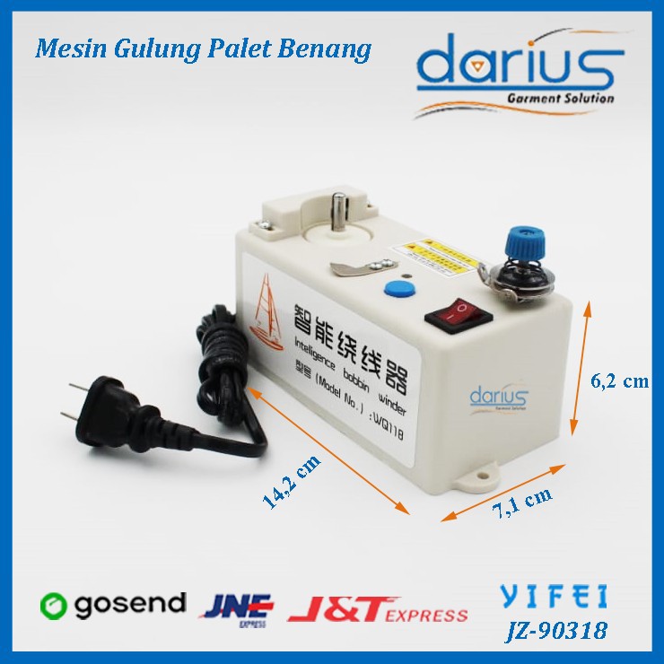 Jual Mesin Gulung benang palet/mesin gulung benang spull/YIFEI-90318 ...