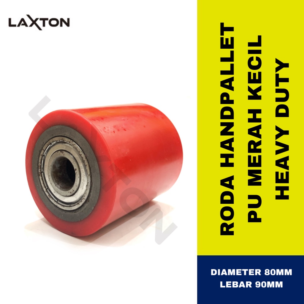 Jual Roda Hand Pallet Trolley Polyurethane PU Merah 80x90 | Shopee ...