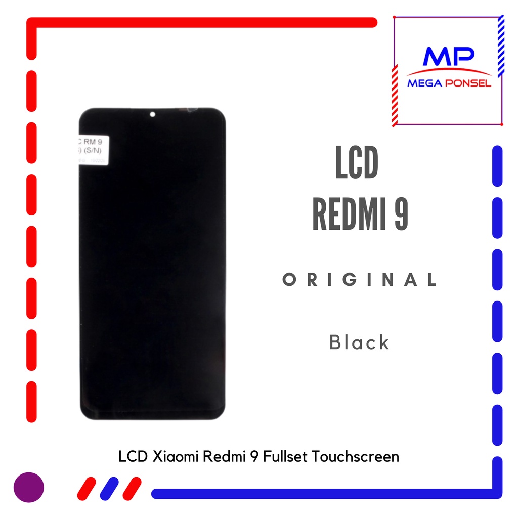 Jual LCD Xiaomi Redmi 9 Fullset Touchscreen - Mega Ponsel Bandung ...