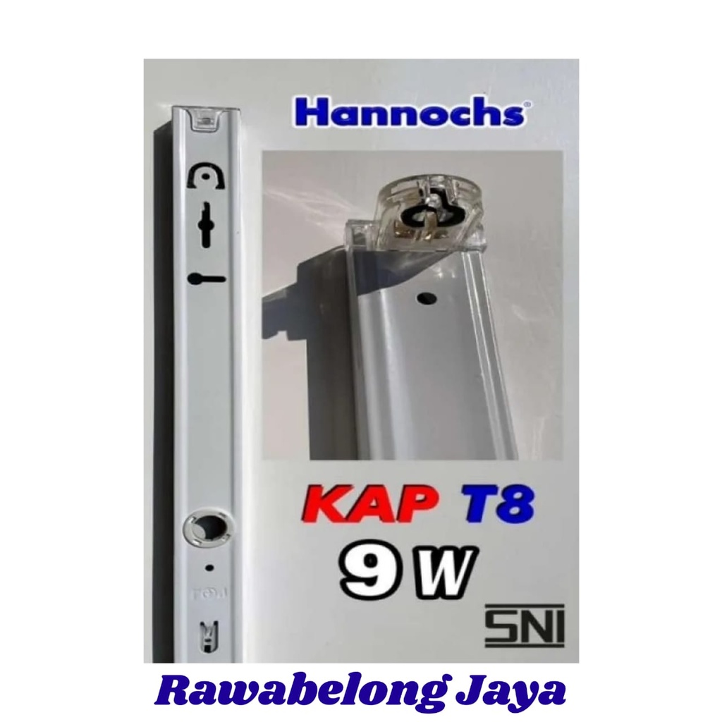 Jual HANNOCHS - KAP Fitting Lampu NEON TL LED T8 Hannochs 9 Watt ...