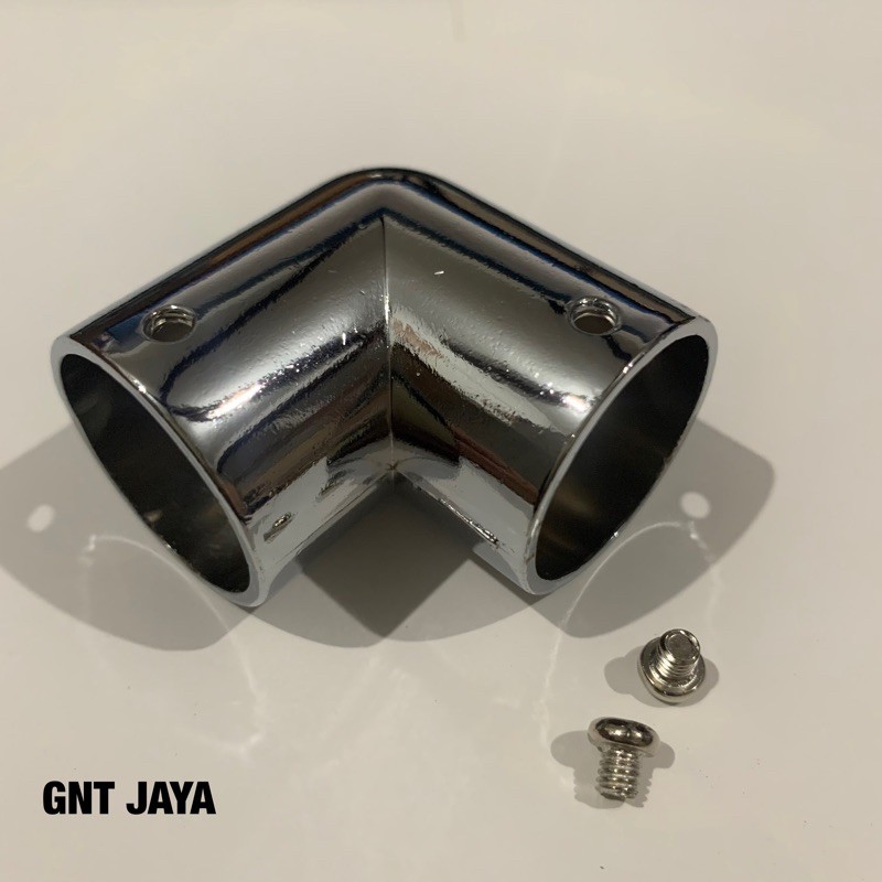 Jual Sambungan Pipa diameter 1inch Stainles L pipe connector stainless ...