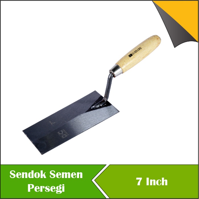 Jual SENDOK SEMEN PERSEGI 7 CETOK SEMEN GAGANG KAYU BAJA D-XPLORE 7 I ...