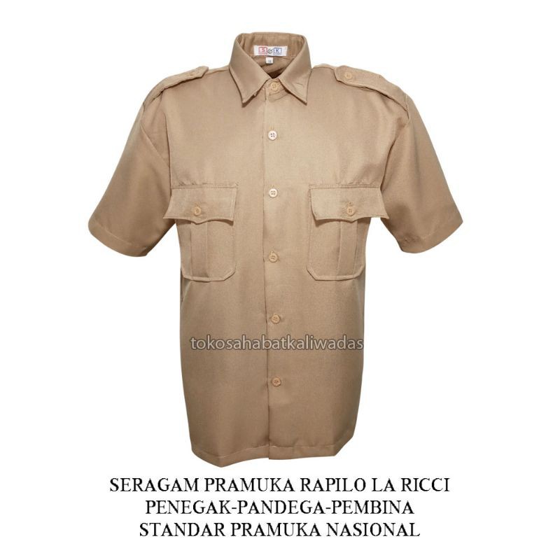 Jual SERAGAM PRAMUKA RAPILO LA RICCI | Shopee Indonesia