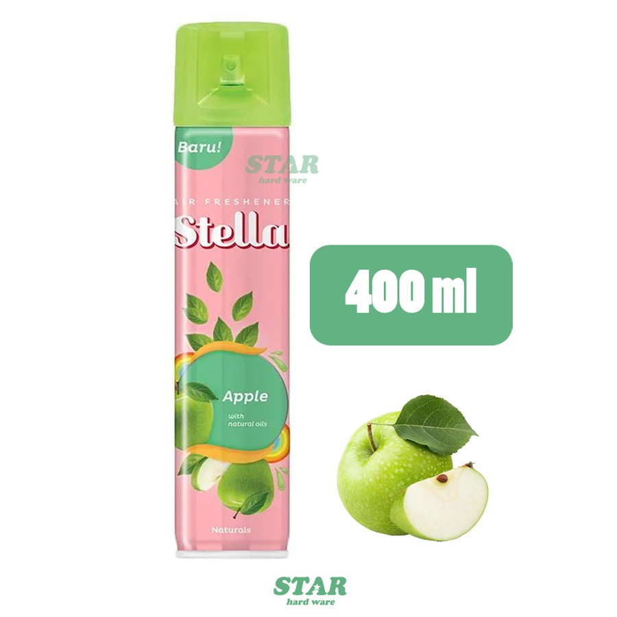 Jual STELLA Semprotan Pengharum Ruangan Isi 400 ml Warna Pink Air ...
