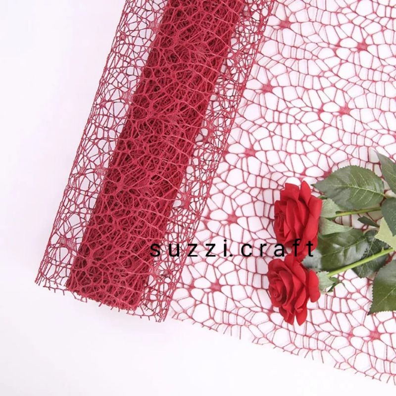 Jual ECER Kertas bunga jaring per lembar wrapping bunga jala | Shopee ...
