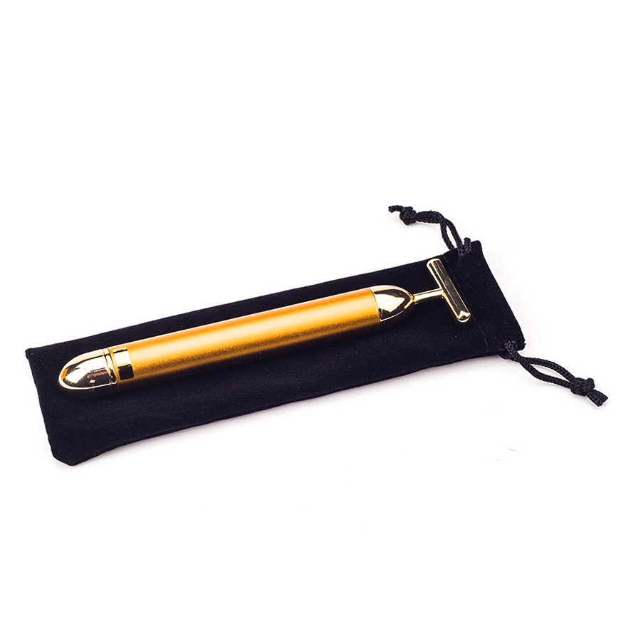 Jual Pijat Wajah Facelift 24K Beauty Bar Golden Massage Penirus Wajah ...