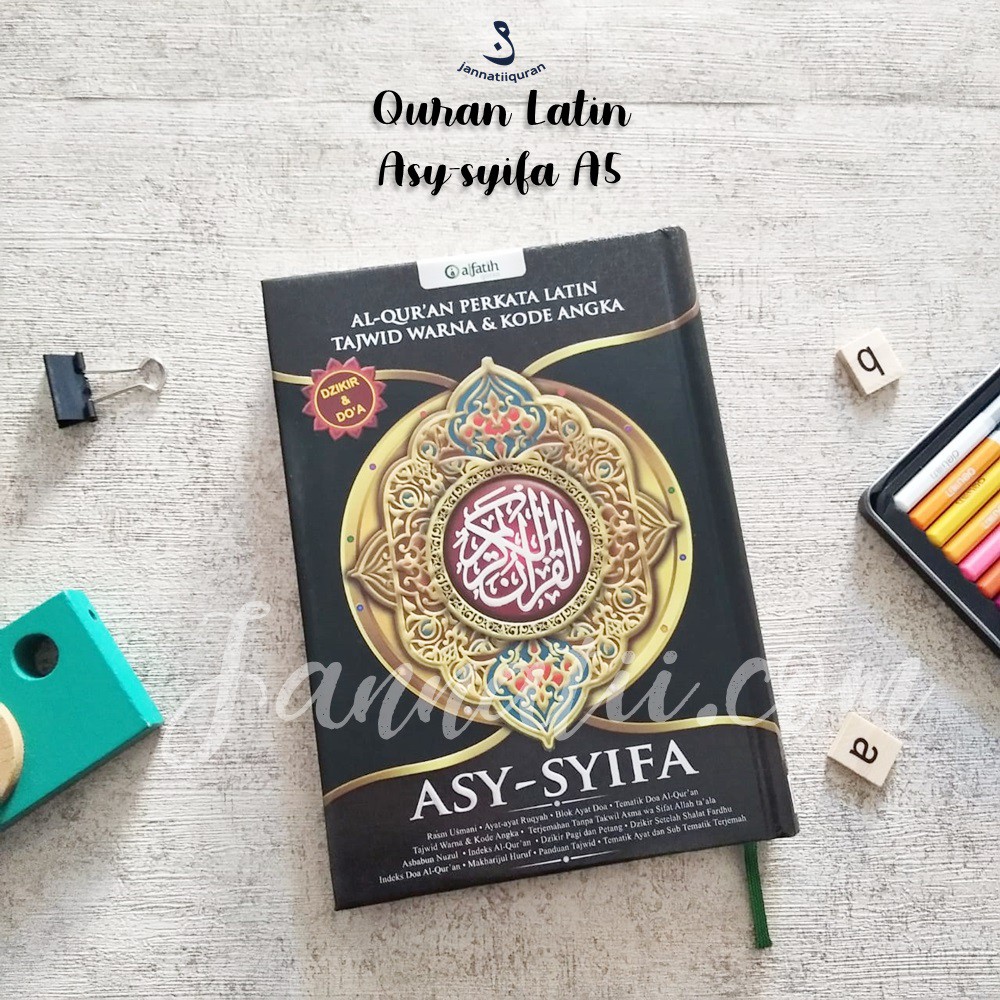 Jual Al Quran Latin Asy-Syifa A5 [Bonus Buku Al Matsurat] | Shopee ...