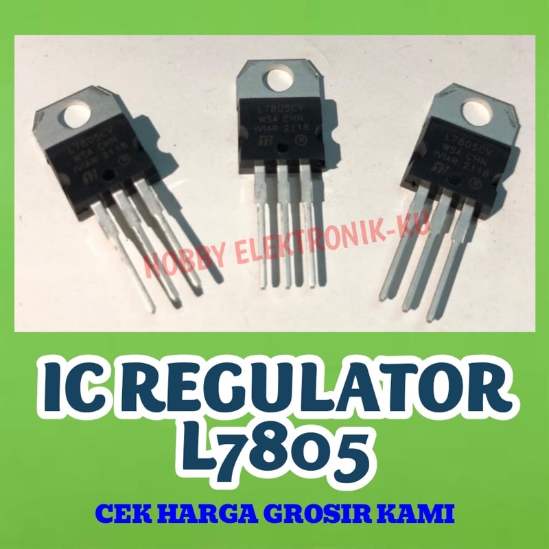 Jual IC REGULATOR L7805 | Shopee Indonesia