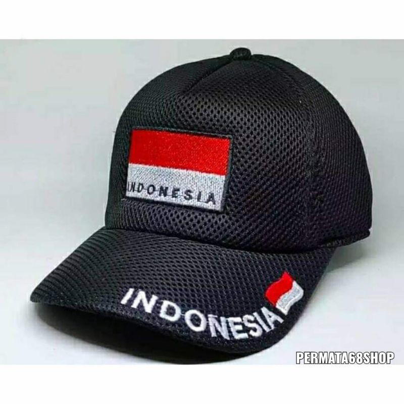 Jual Topi Double Mask Busa | Garuda Indonesia | Abdi Negara | NKRI ...