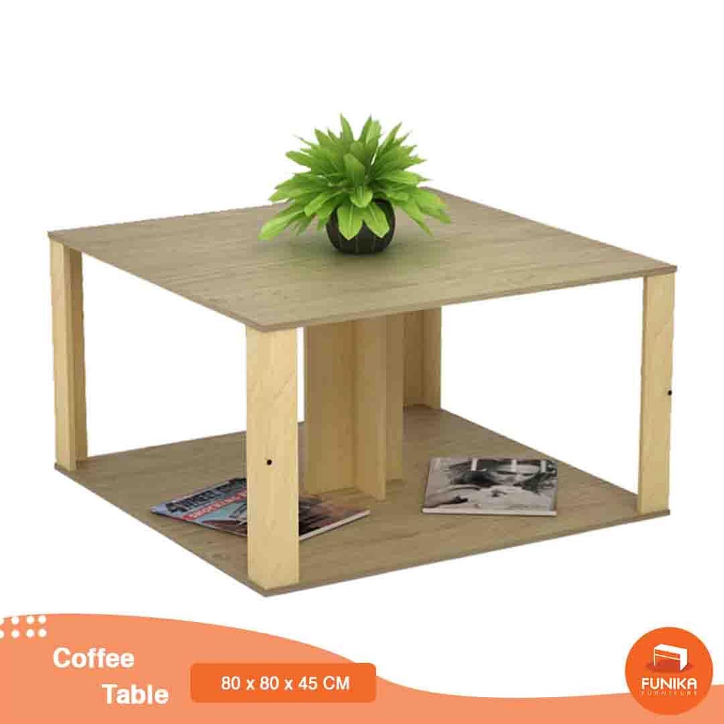 Jual Funika NSCT80 - Meja Ruang Keluarga dengan Serat Kayu / Coffee ...