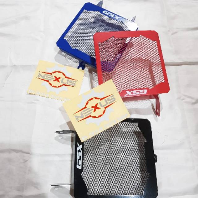 Jual Tutup radiator gsx R15 gsx S150 cover radiator suzuki gsx R15 S150 ...