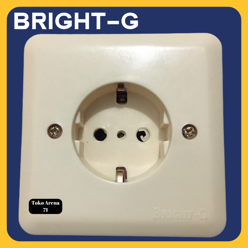 Jual Stop Kontak IB Bright-G 805 BG805 BG-805 Colokan Listrik Tanam ...