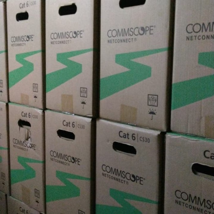 Jual Cable Commscope UTP Cat.6 Biru | Shopee Indonesia