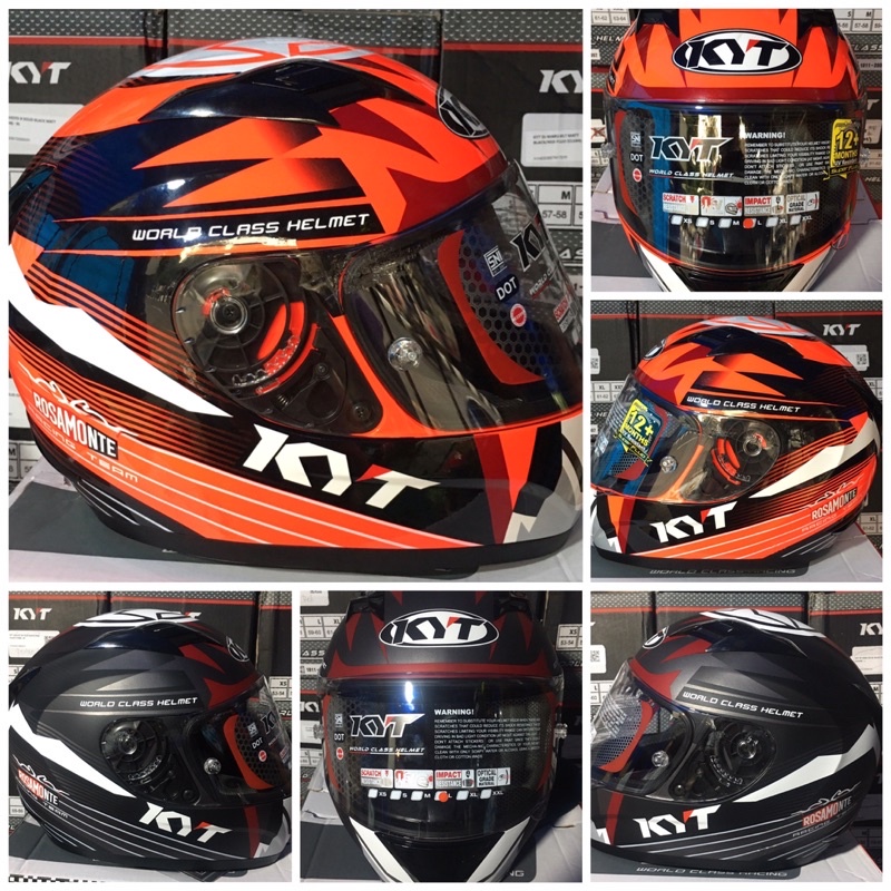 Jual kyt R10 Flat #3 matt/gm/wh red fluo/bk/wh murah | Shopee Indonesia