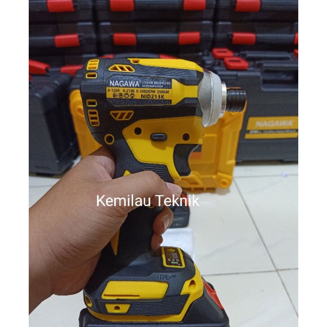 Jual UNIT ONLY MESIN BOR OBENG NAGAWA NID213K IMPACT SCREWDRIVER ...