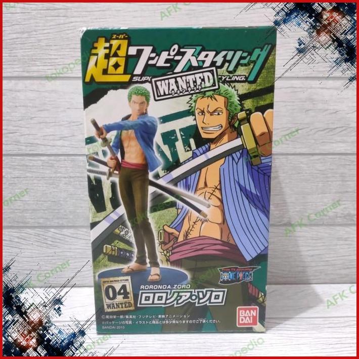 Jual Action Figure One Piece Styling Roronoa Zoro Casual Bandai WCF MBH | Shopee Indonesia