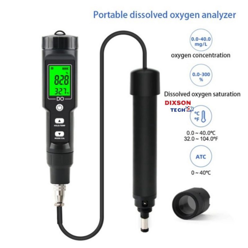 Jual DIGITAL DISSOLVED OXYGEN ANALYZER DO TESTER WATER QUALITY METER ...